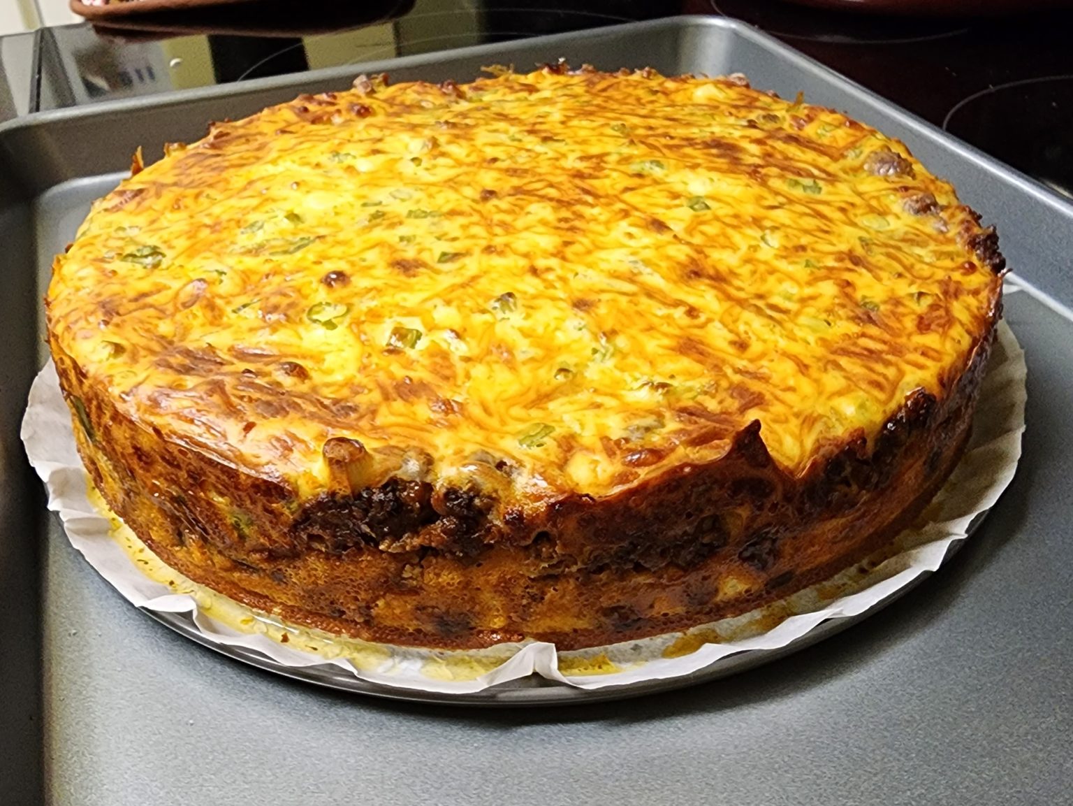 Italian Beef and Sausage Pie | Mike Tries a New Recipe