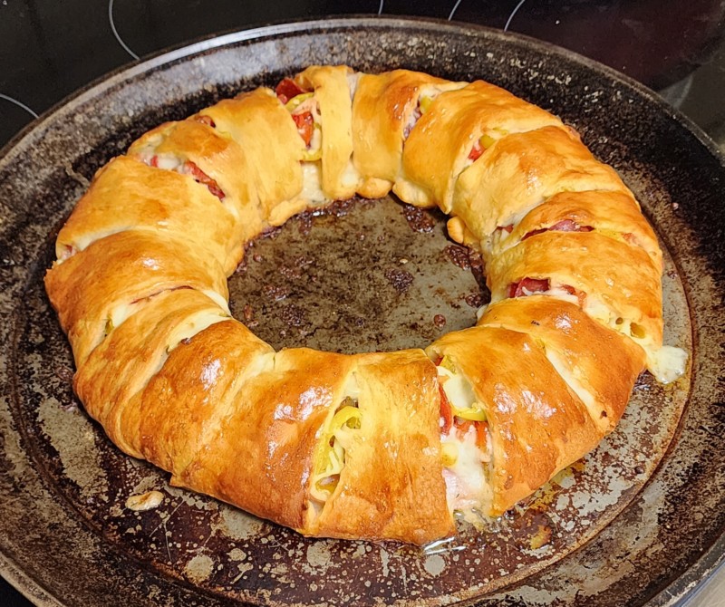 Italian Crescent Ring Sandwich | Mike Tries a New Recipe