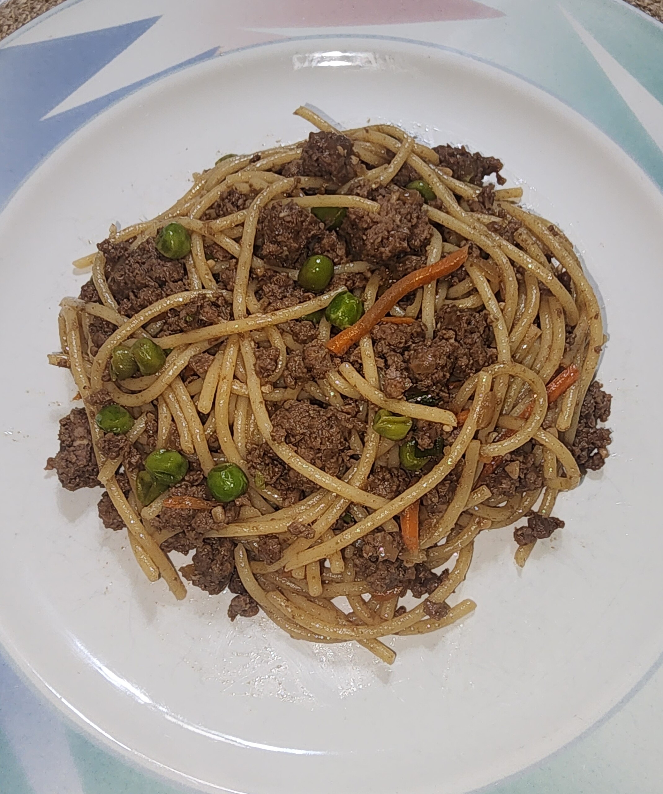 Asian Style Ground Beef Spaghetti | Mike Tries a New Recipe